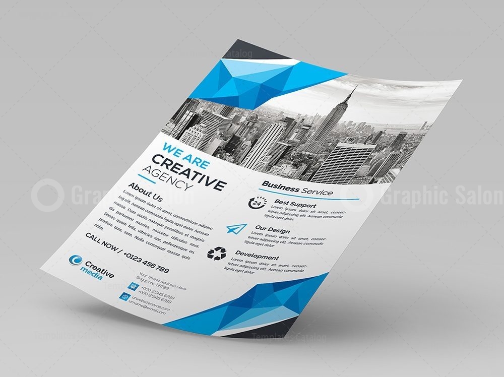 Stylish Business Corporate Flyer - Graphic Templates