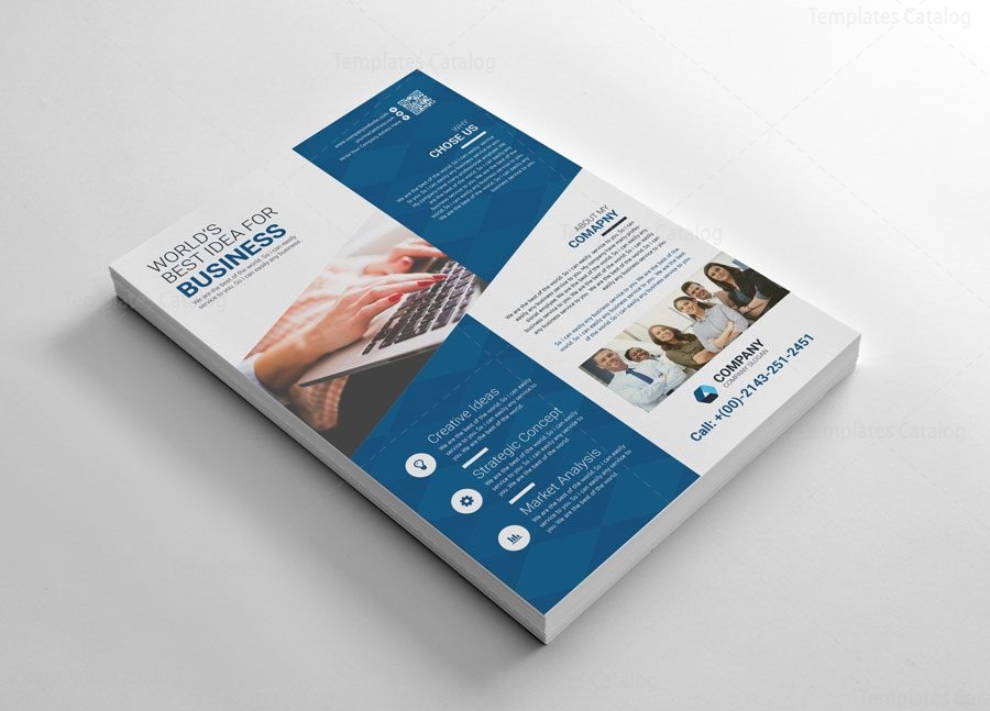 Stylish Layered Flyers Templates - Graphic Templates