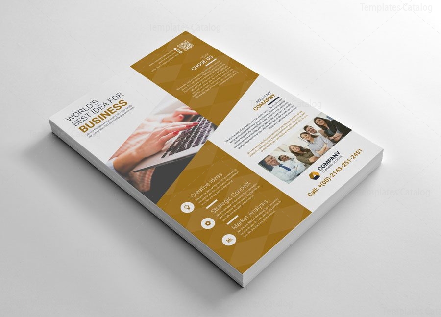 Stylish Layered Flyers Templates - Graphic Templates