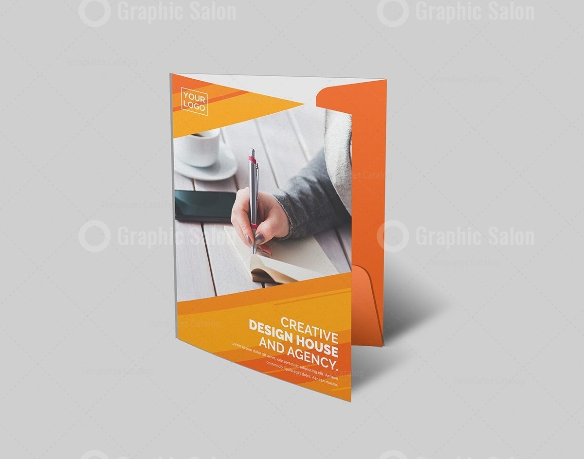 Stylish Presentation Folder - Graphic Templates