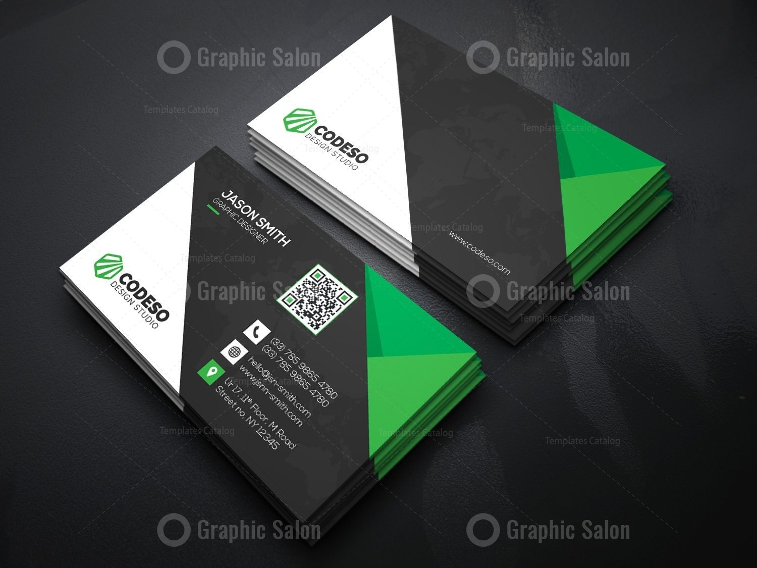 Technology Business Card Designs - Graphic Templates
