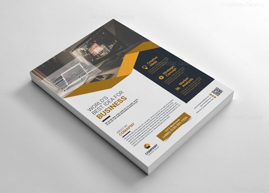 Top Layered Flyers Templates - Graphic Templates