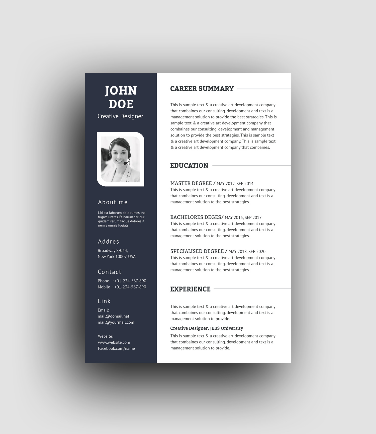 Professional Resumes Templates 76+ Resume Templates In PDF And Word